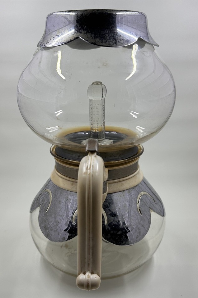 Vintage 1930s Pyrex Silex Double Bubble Percolator Coffee Pot Maker ...