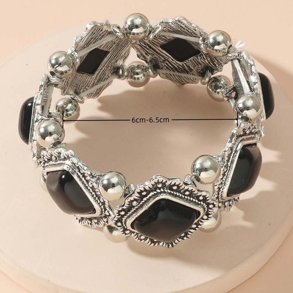 Acrylic Stone Healing Jewelry Bracelets Open Adjustable Cuff Bangles | eBay