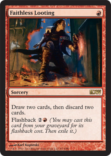 1x Faithless Looting - IDW Promo Light Play, English Unique & Misc ...