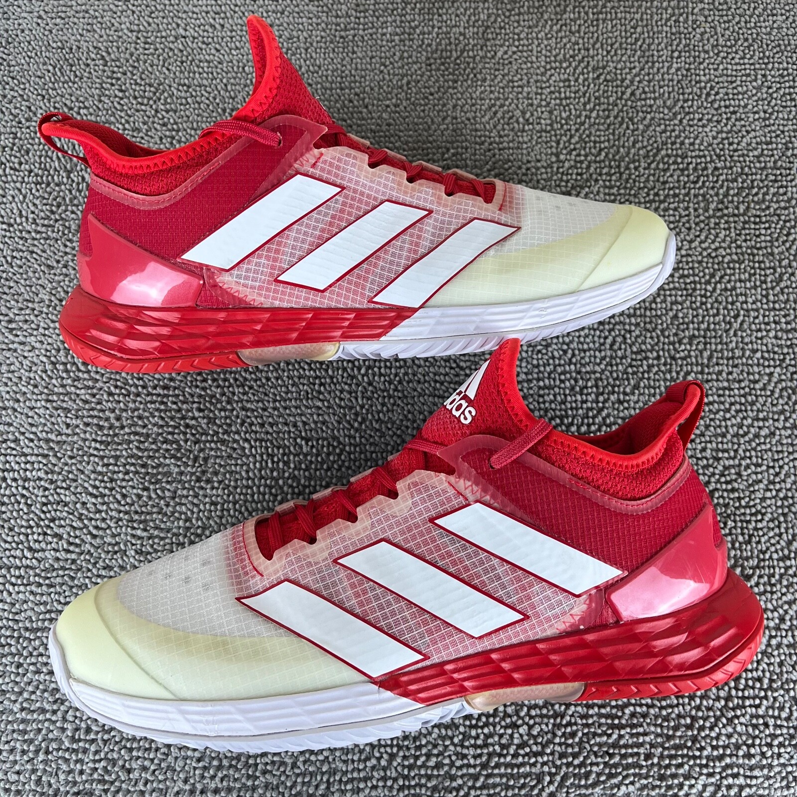 Adidas Adizero Ubersonic 4 Vivid Red Cloud White Tenn… - Gem