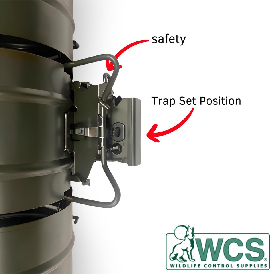 Easy Set Tube Trap Tunnel Squirrel Trap - 15" Long Double Torsion ...