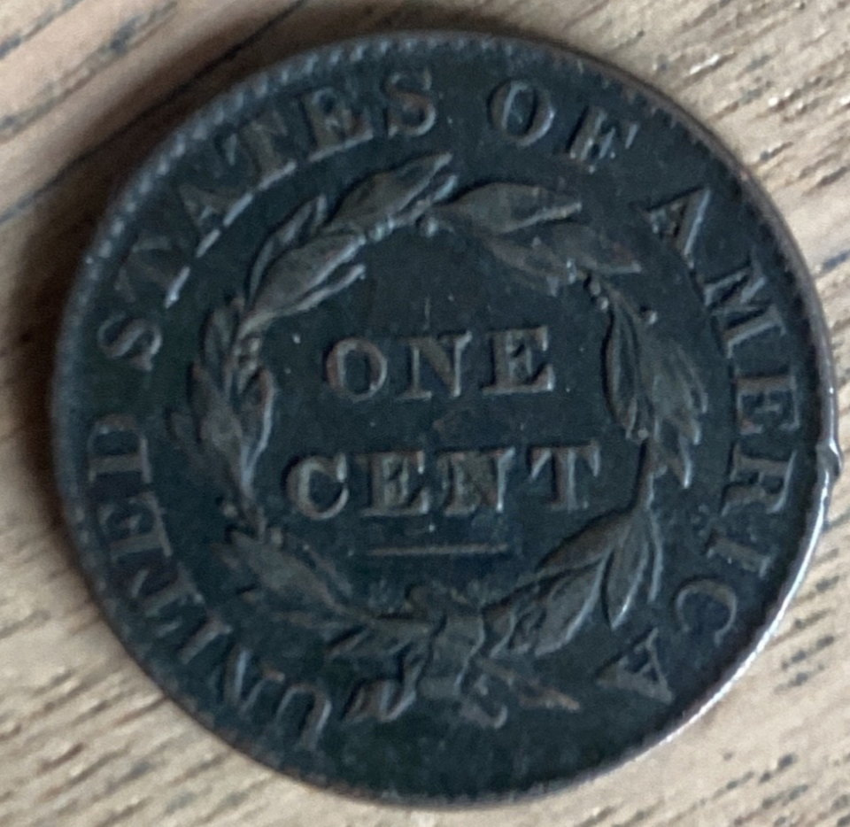 1827 LARGE CENT PENNY CORONET HEAD HIGH GRADE LOTS OF DETAIL | eBay
