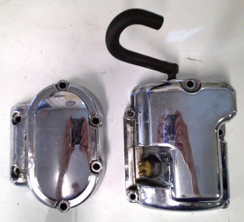 Harley Davidson Chrome 5-Speed Transmission Top & Side Cover 37082-99 ...