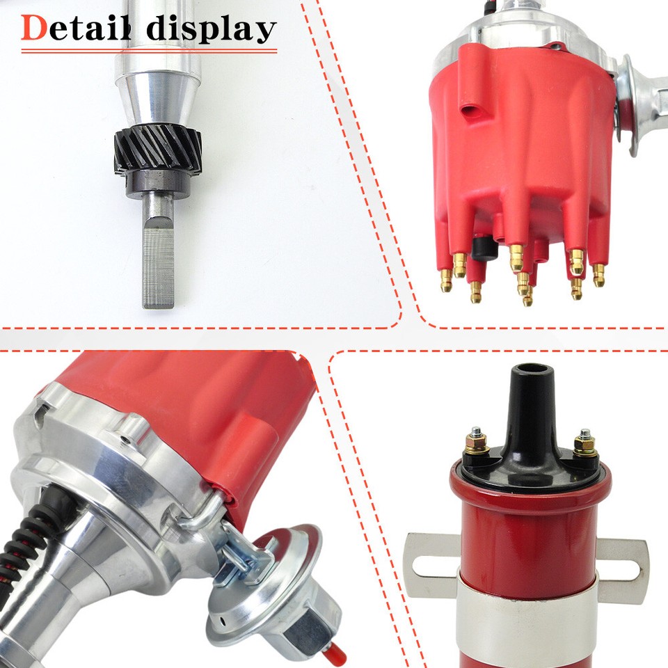 FOR INTERNATIONAL SCOUT RED HEI Distributor 392 345 304 266 + 45K COIL ...