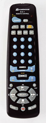 X10 Powerhouse 6-In-1 Remote Control | eBay