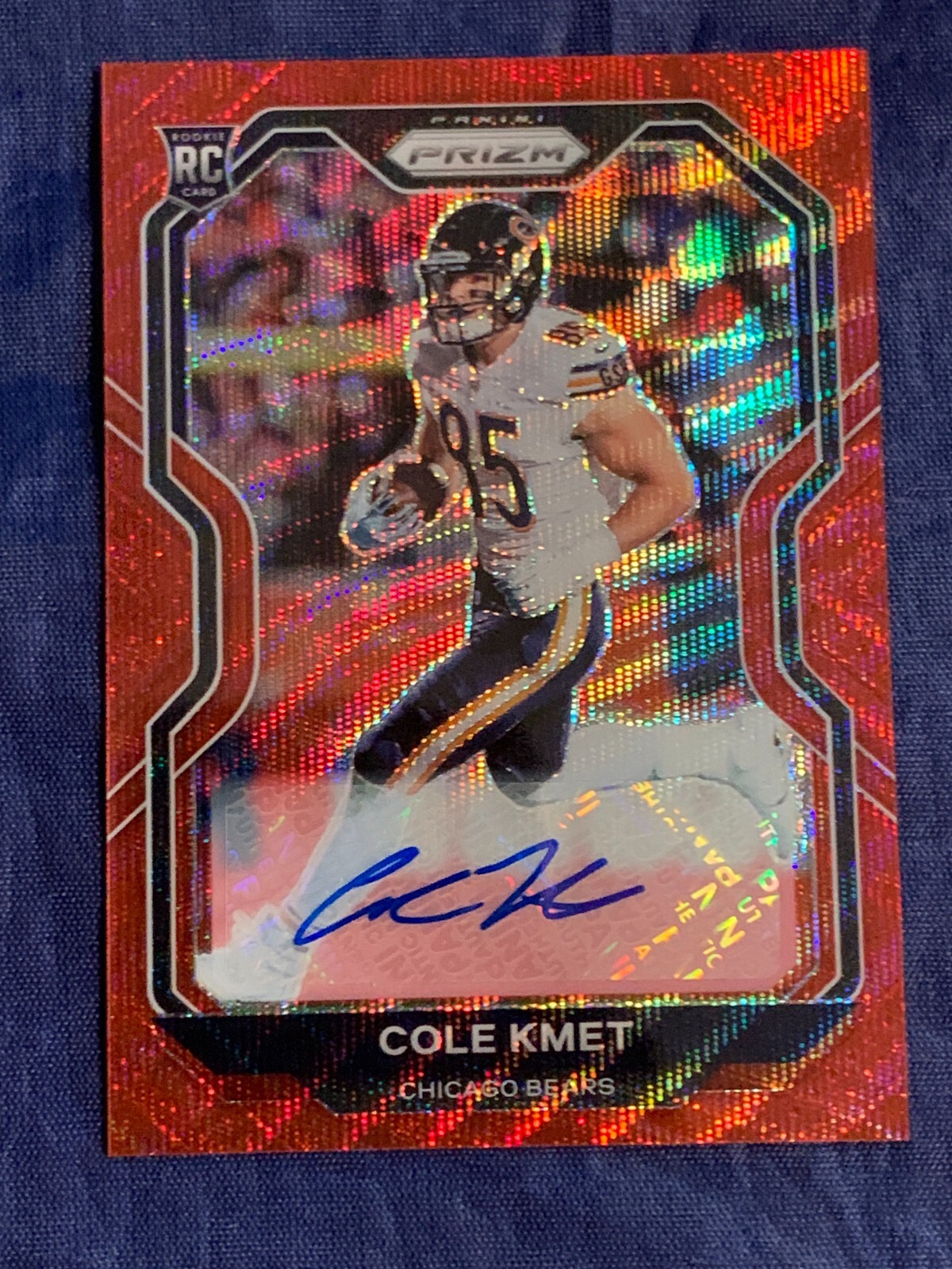COLE KMET #305 - 2020 PANINI PRIZM - RUBY WAVE AUTOGRAPH RC SP | eBay