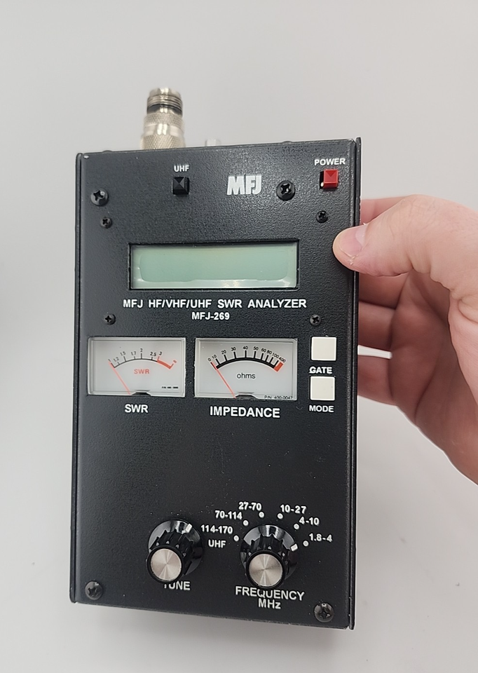 MFJ-269 HF VHF UHF Ham Radio Antenna SWR Analyzer + Box EXC! | eBay