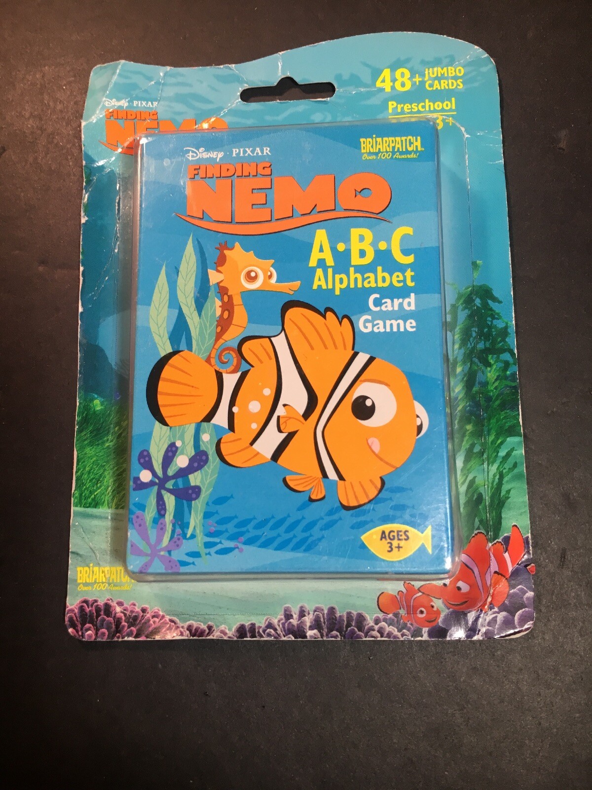 Finding Nemo ABC Alphabet Card Game Ages 3+ By Briarpatch HTF New ...