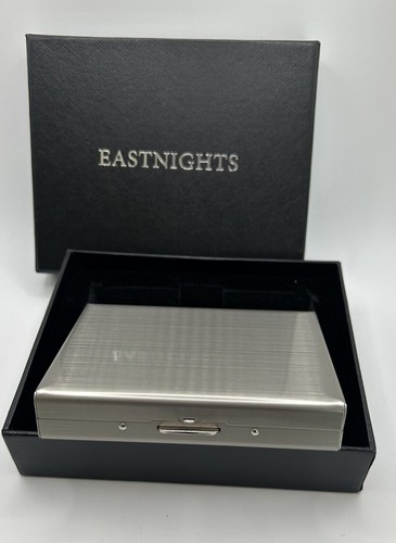 RFID Silver Metal Credit Card Holder Eastnights NEW | eBay