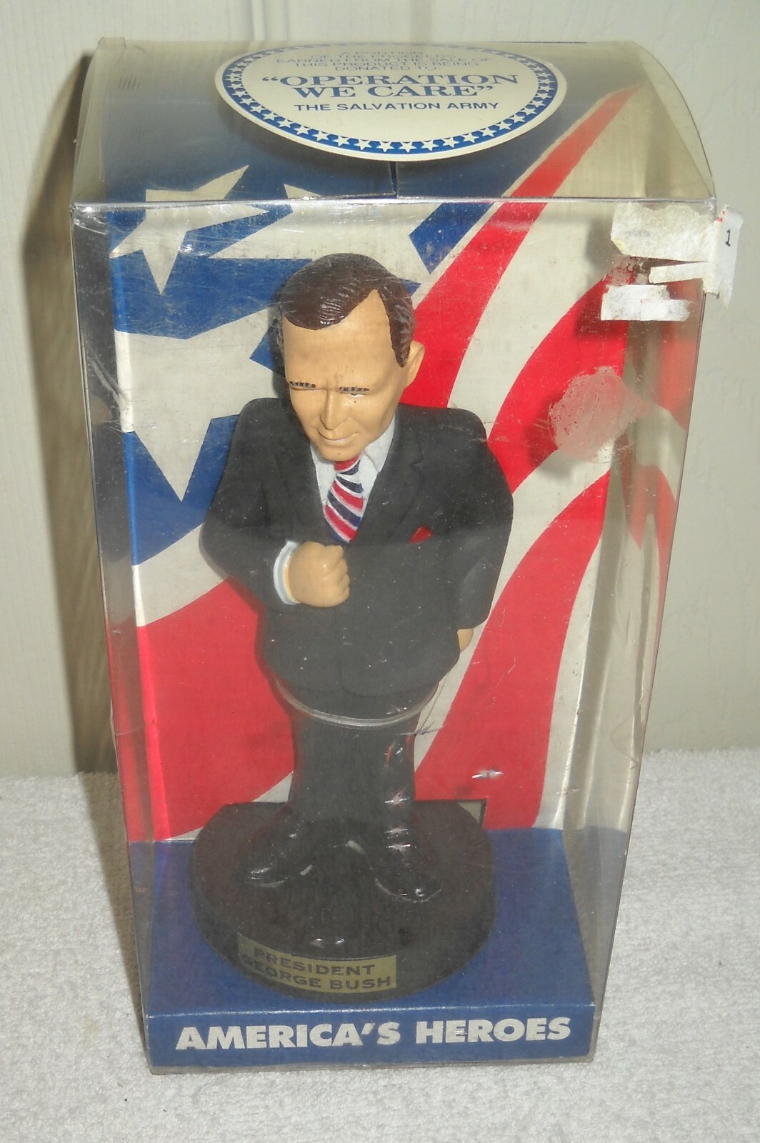 #4061 NIB In Time Products America's Heroes President George Bush ...