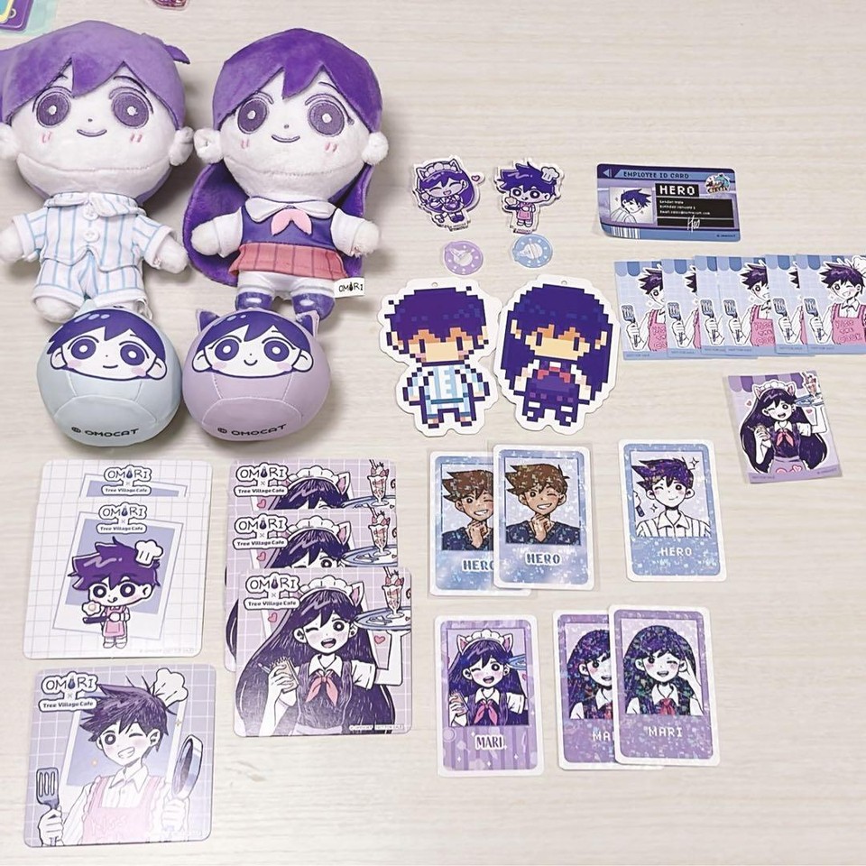 Omori Tree Village Cafe Collaboration Limited Mari Hero Goods Set Bulk ...