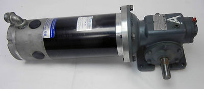 TORQUE SYSTEMS 3/4 HP 5370 DC SERVO MOTOR w/ WINSMITH 3MCT GEAR REDUCER ...