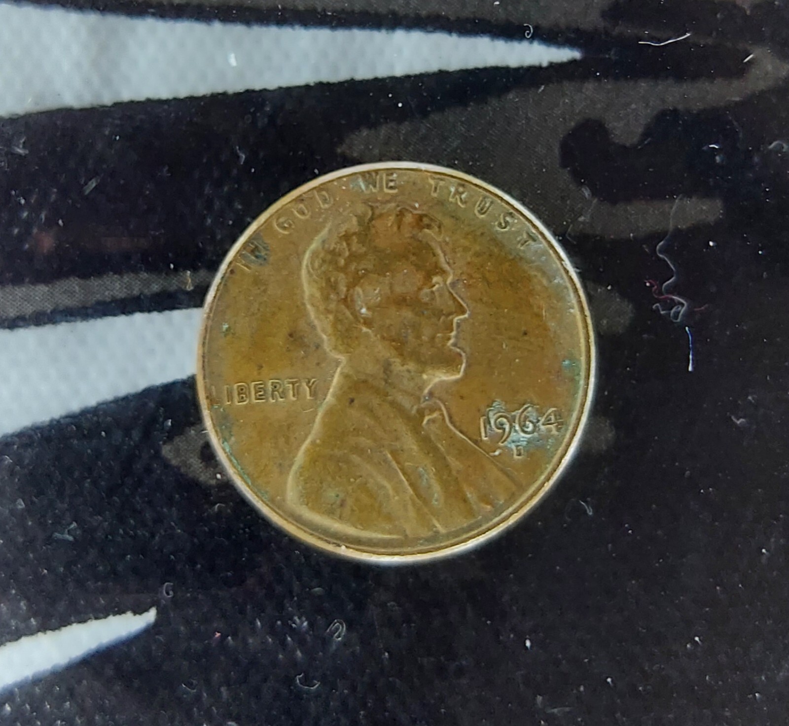 1964 D Lincoln Penny RARE L Liberty on edge Error 1964 NICKEL NO MINT ...