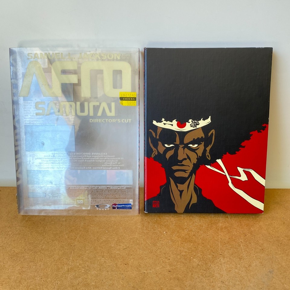 Afro Samurai Director’s Cut DVD with Slipcover 2 Discs TESTED FAST ...