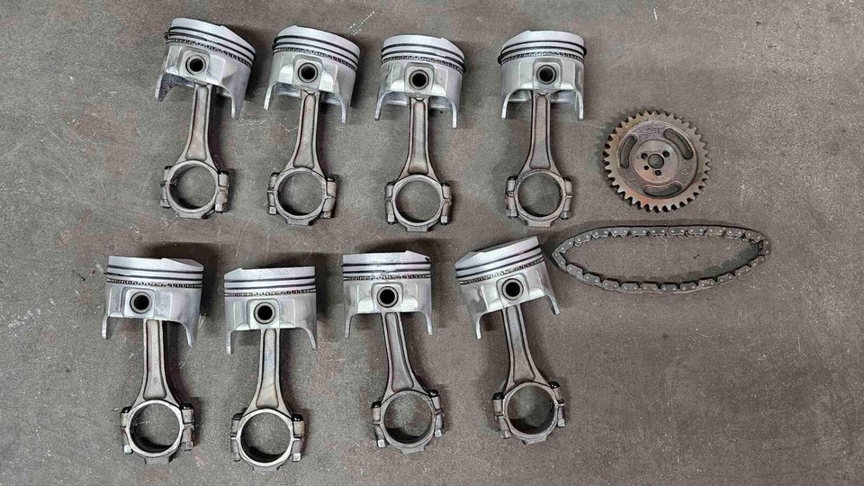 409 Chevy Short Block "W" with fresh 010" x 010" Steel Crank | eBay