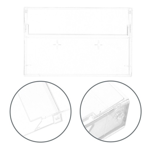 2 Pcs Tape Storage Box Cassette Holder Audio Cassettes Container | eBay