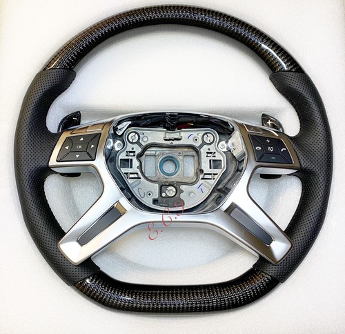 OEM MERCEDES AMG 13~18 G65 G63 ML63 GL63 G550 HEATED CARBON FIBER ...