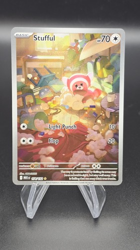 Stufful Full Art IR 154/132 Me01: Mega Evolution Holo POKEMON NEAR MINT ...