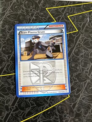 Team Plasma Grunt 125/135 - Pokemon Plasma Storm Uncommon Card D3 | eBay