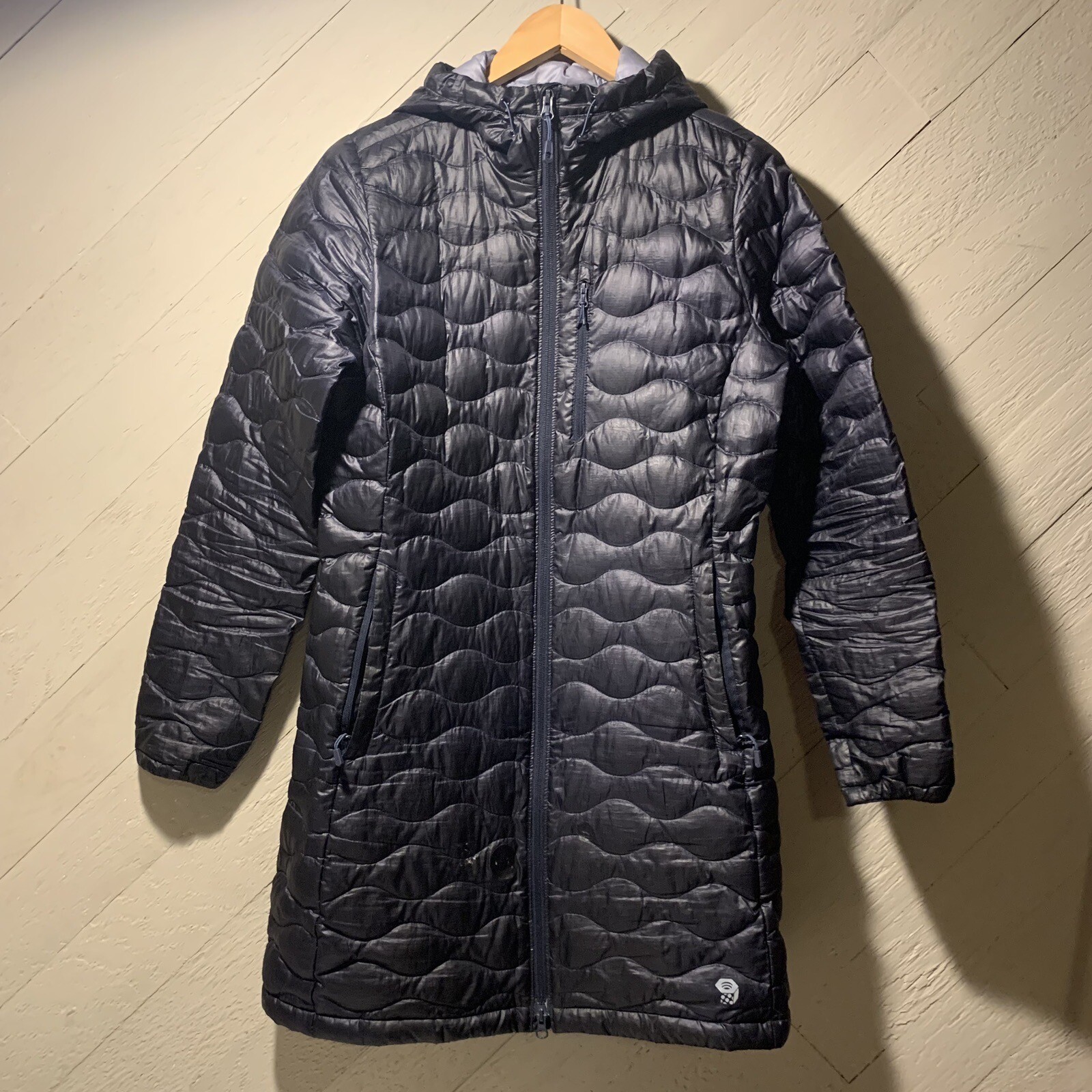 Mountain Hardwear Down Parka Puffer Jacket Coat Long Hooded Women ...