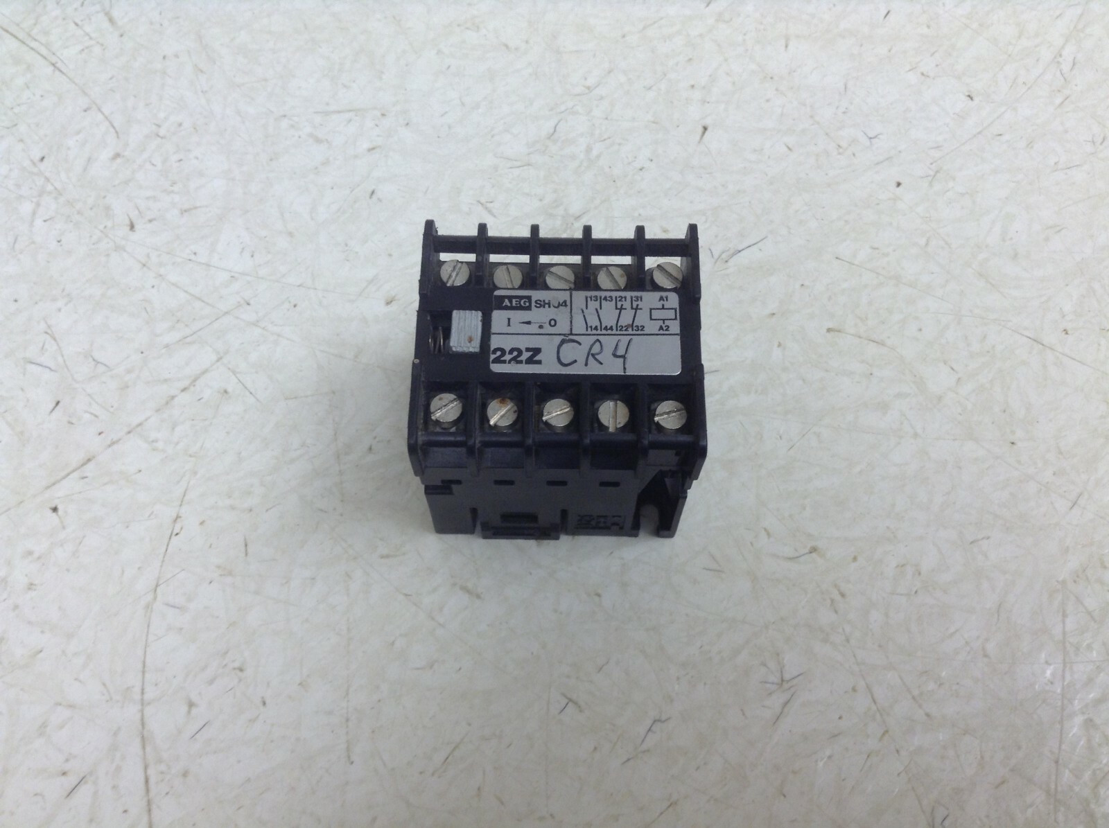 AEG Modicon SH04 22Z 20/24 VAC Coil Relay SH0422Z SH 04 | eBay