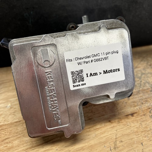 Refurbished ABS Brake Pump Module Chevrolet GMC 11 pin plug | G662V9T ...