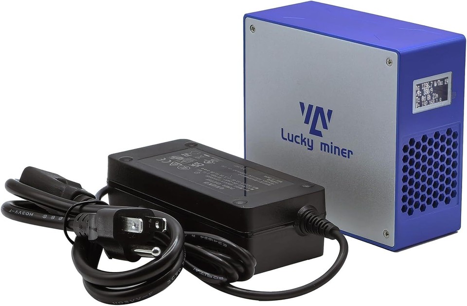 Lucky Miner LV07 1T Bitcoin BTC Miner WIFI SHA-256 Solo Mining Lotto ...