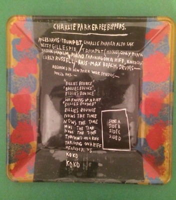 Charlie Parker Jazz Beboppers Collector Small Glass Plate Signed ...