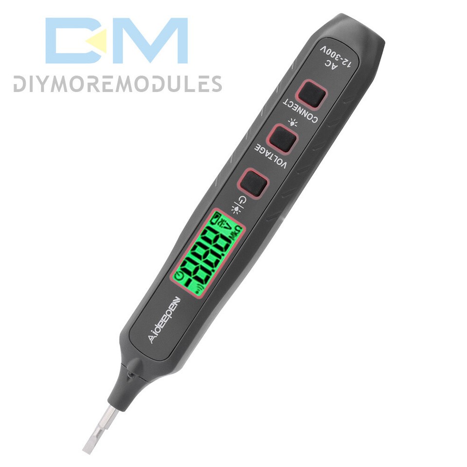 AC/DC Non-Contact Electric Sensor Tester Pen Voltage Detector Test ...