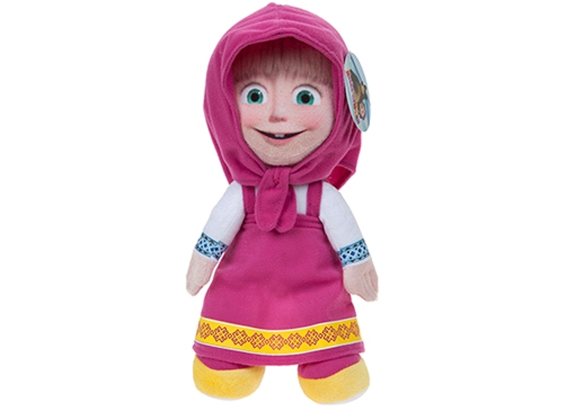 Masha and the Bear Plush Toys Set – Kids Birthday Gift 15cm Soft Toy UK ...