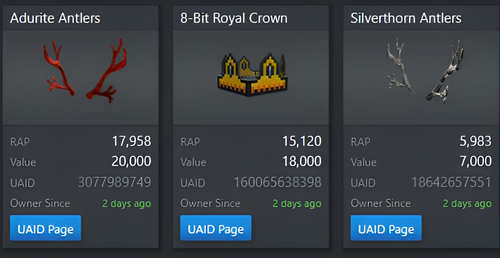 ROBLOX LIMITED PACK 49K-50K RAP SAFE AND CLEAN | eBay