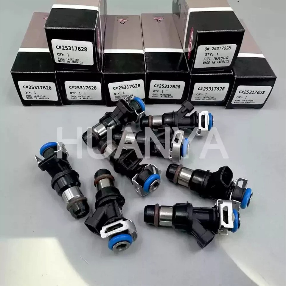 8PCS OEM FUEL INJECTORS 25317628 FOR 01-07 GM 4.8L 5.3L 6.0L V8 NEW | eBay