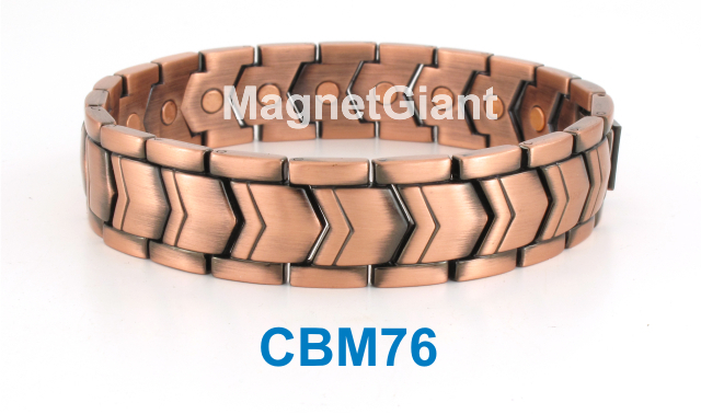 Men Copper link high power Magnetic bracelet CBM76 | eBay