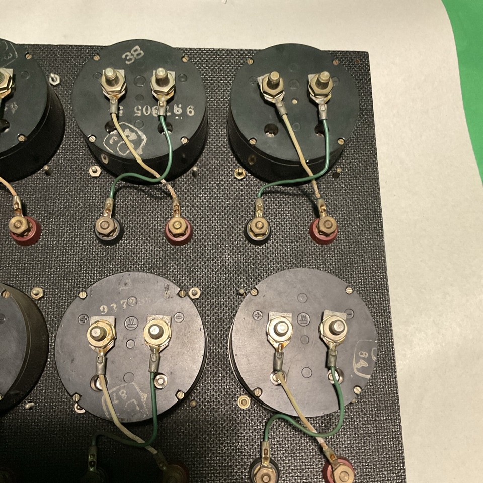 Vintage D.C. Radio Panels Unit. 500 Milliwatts size 14” X 17” | eBay