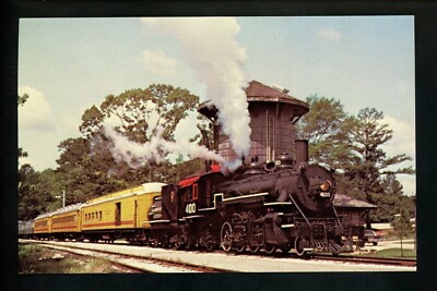 Train Railroad postcard Texas State Railroad #400 Rusk Texas MJ387 | eBay