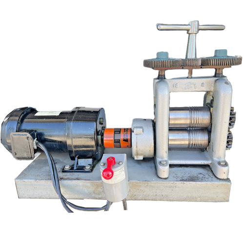 FILLI CAVALLIN 120 MM Combination AUTOMATIC Rolling Mill JEWELRY ROLLER ...