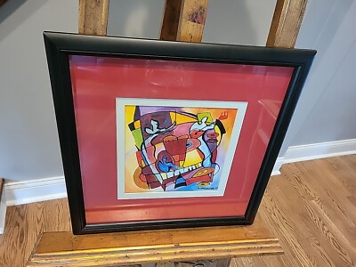 ORIGINAL Acrylic PAINTING Abstract ART Signed Sadlowski | eBay