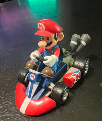 Mario Kart Wii Pull-Back Racer Car MARIO Figure | eBay