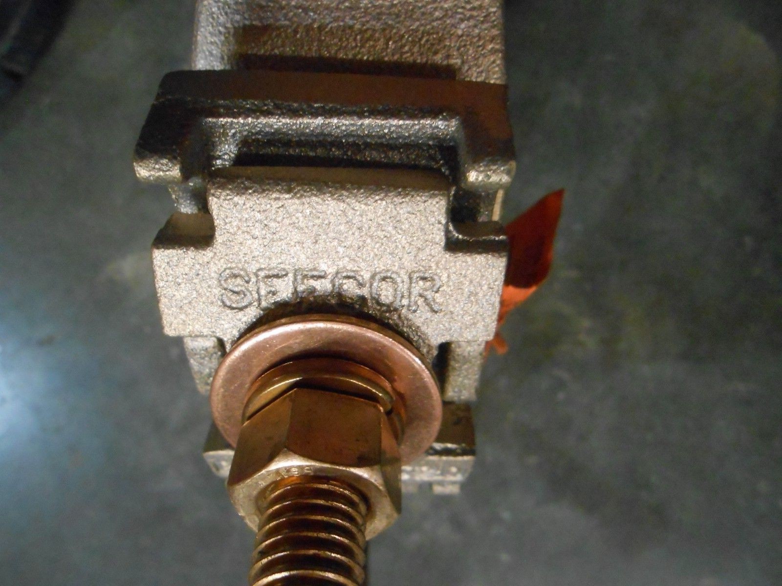 SEFCOR Ground Clamp Bronze Saddle with Copper U Bolt 6" GUR-6920 (O-3 ...