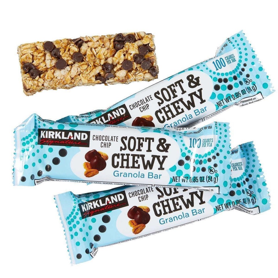 Kirkland Signature, Soft and Chewy Granola Bars, 0.85 oz, 64-count, | eBay