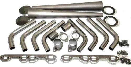 Ford 292 - 312 Y Block Lake Style Lakester Header Kit 1-5/8 Tube 4 ...