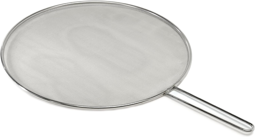Stainless Steel 13-Inch Splatter Screen with Stay Cool Handle ...