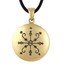 Bronze Met Kalfou Kalfu Voodoo Loa Veve Pendant Necklace Talisman ...