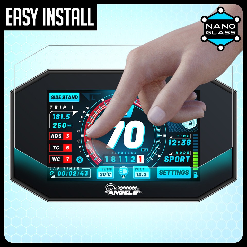 Harley Davidson BOOM! BOX 6.5GT GPS NANO GLASS Dashboard Screen ...