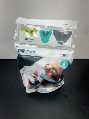 F&P Visairo Non-vented Under Nose Mask, Anti-Asphyxiation Valve Version ...