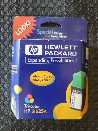 NEW Genuine HP 51625A Tri-Color Ink Cartridge SEALED | eBay