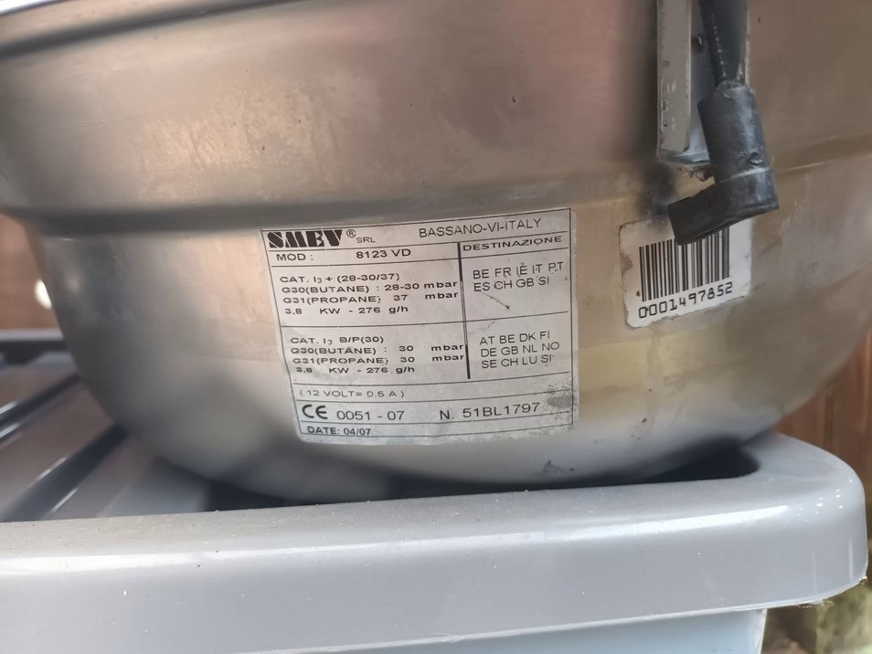 campervan dual 3 ring gas burner hob and sink from a bongo | eBay UK