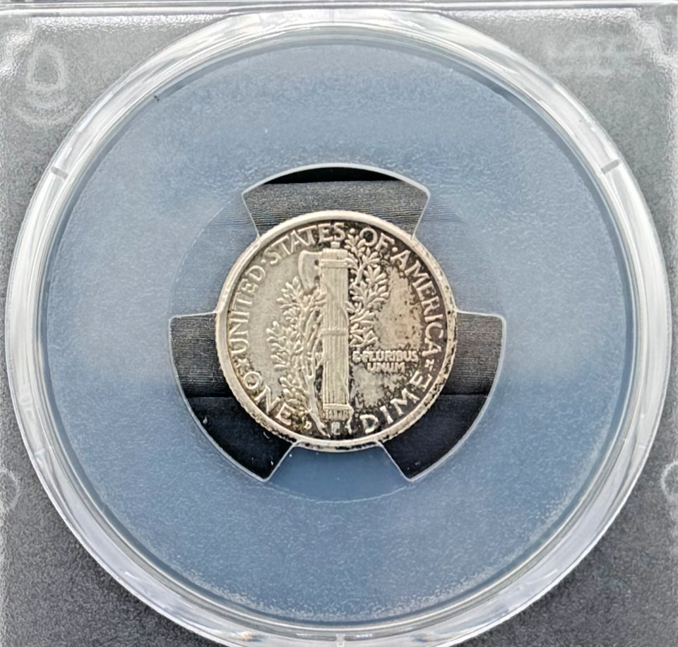 1917 D Mercury Dime PCGS Almost Uncirculated, Better Date | eBay