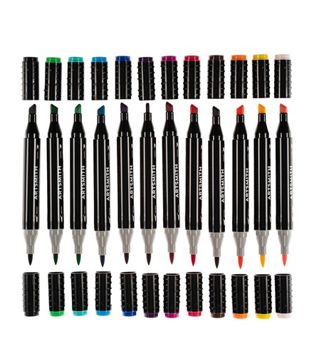 Artsmith Illustration Markers Set of 12 #7917 | eBay
