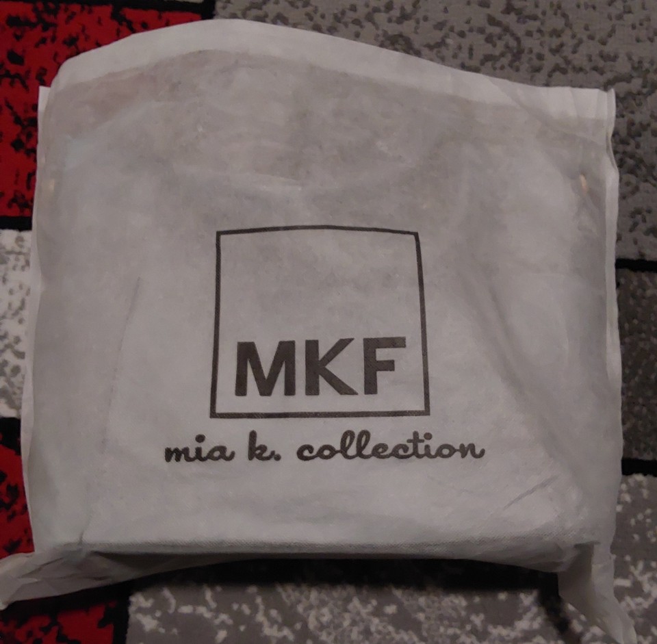 MFK Collection by Mia K Tote Bag & Wristlet Vegan Leather Gray NWT 🔥🔥🔥 ...